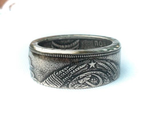 Coin ring Victory over the Nazi Germany | Etsy