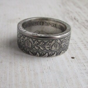 Silver Coin Ring Austria - Austrian Silver Rings - Austrian Men's ...