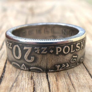 Polish Souvenir Coin Ring - Polish Jewelry - Souvenir From Poland - 20 ...