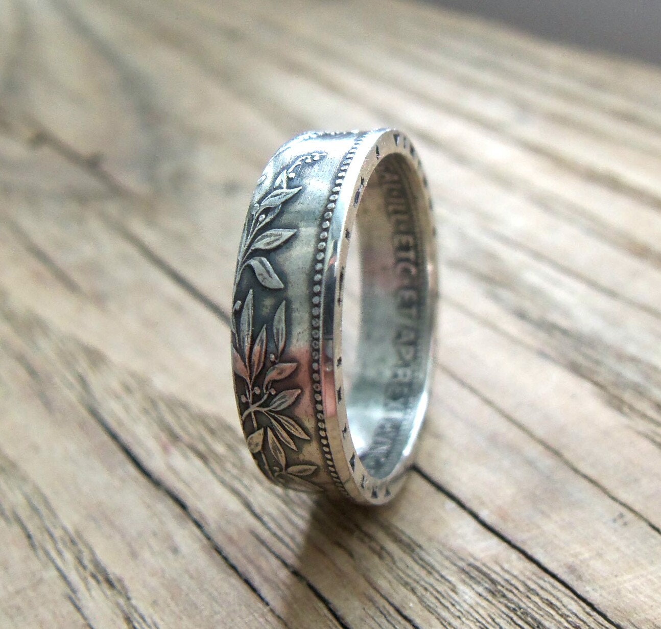 Silver Coin Ring Austria Austro-Hungarian Silver Coin Ring | Etsy