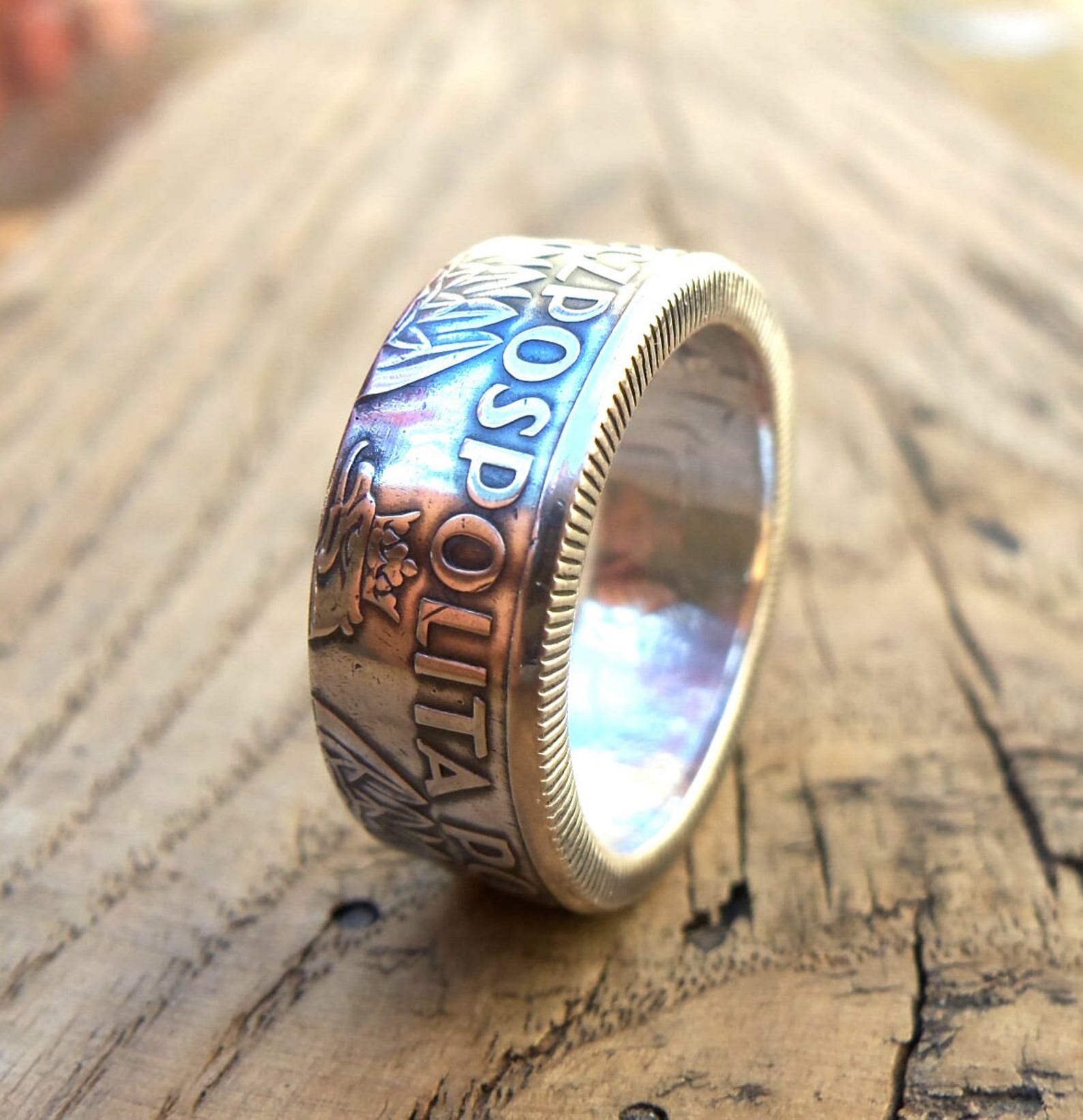 Polish Silver Coin Ring - Poland - Souvenir From Poland - Rings From ...