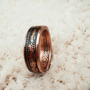 Russian Copper Coin Ring 1867-1917 - , 3 Kopeks,2 Kopeks. Russian ...