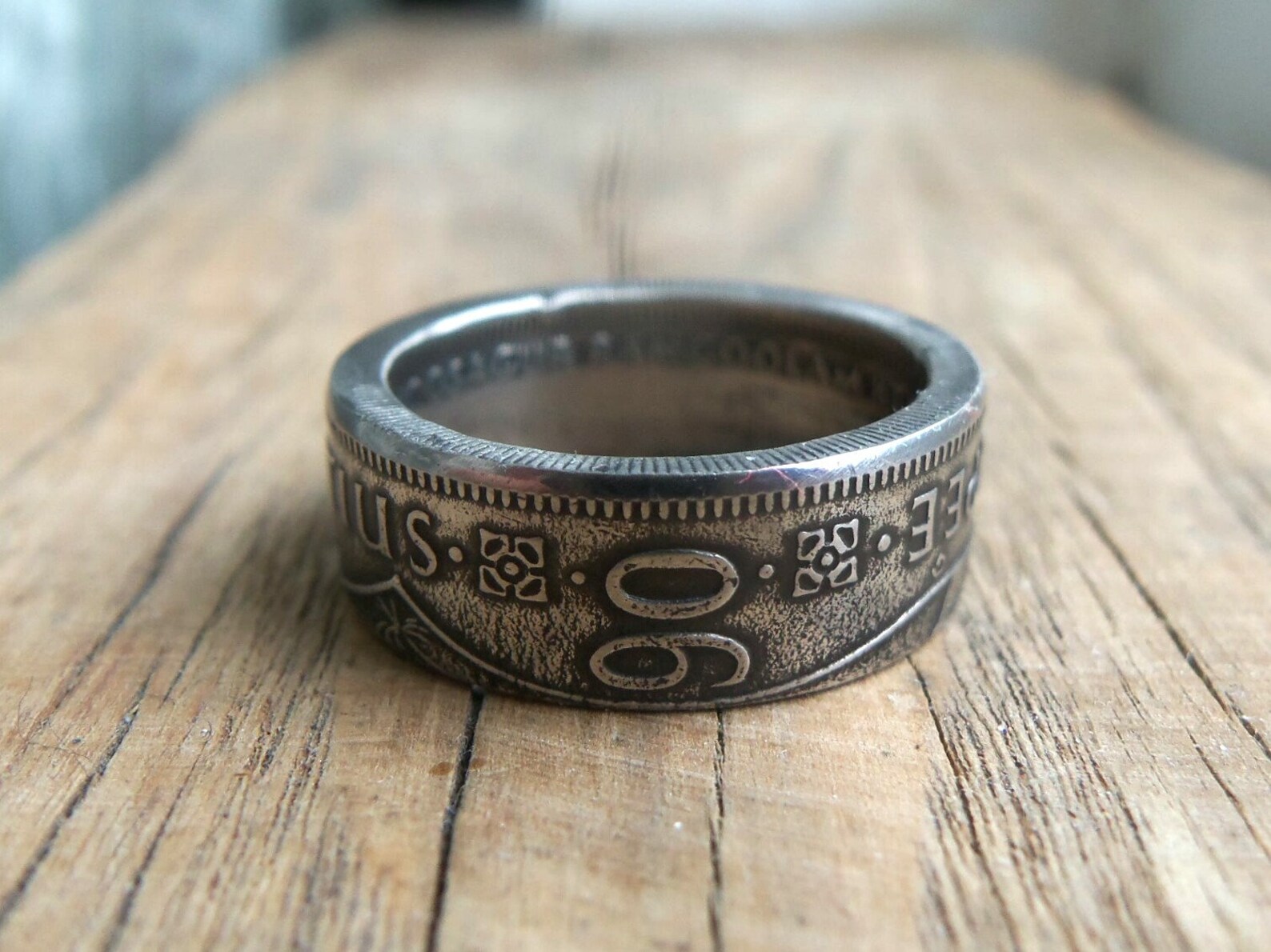 Mauritius One Rupee Coin Ring Mauritius Coin Ring - Etsy