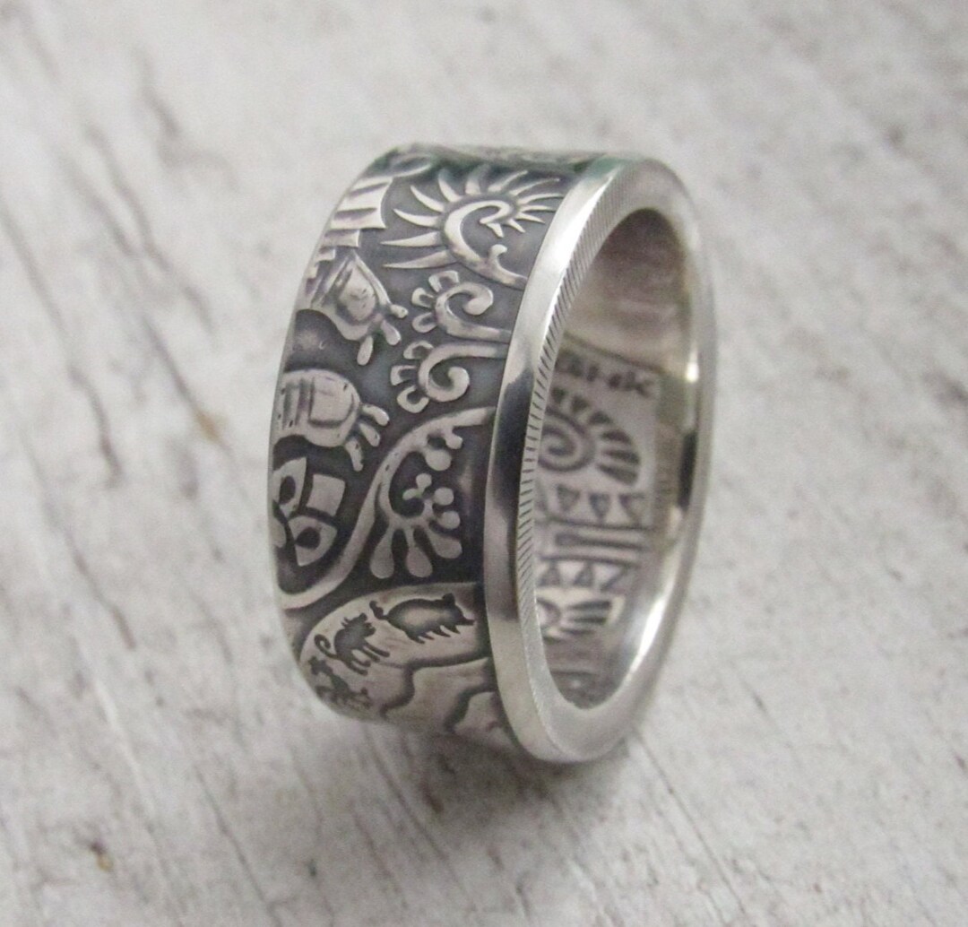 Ukrainian Silver Coin Ring - Year of the Tiger - Ukrainian Coin Ring ...