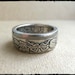 Japanese Silver Coin Ring Silver 50 Sen Coin Japan 50 Sen Silver Coin ...