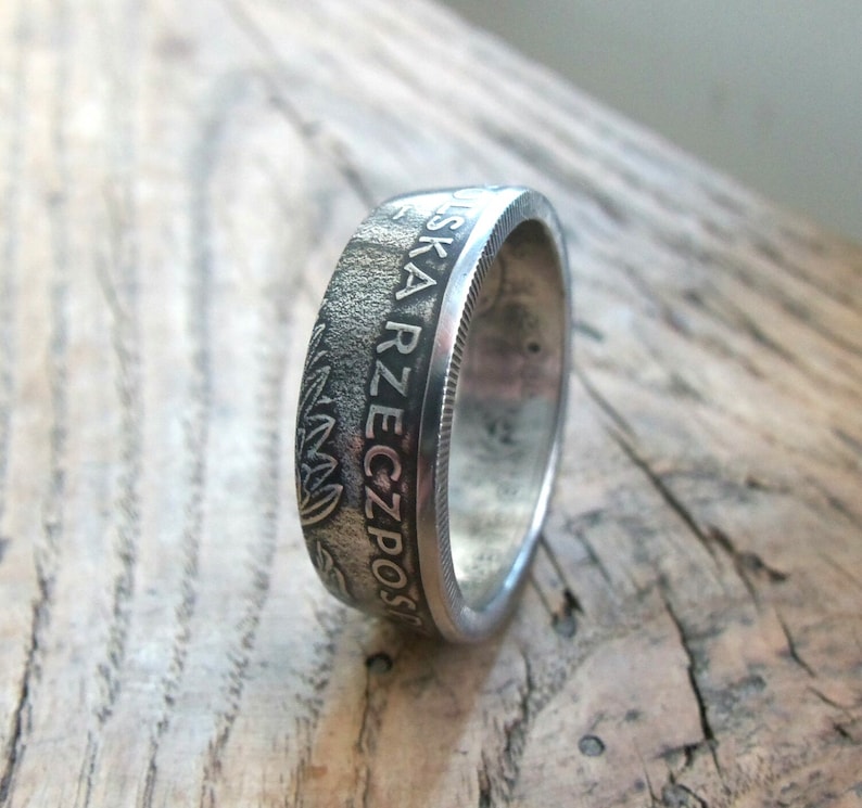 Polish Coin Ring Polish Jewelry poland Souvenir From - Etsy