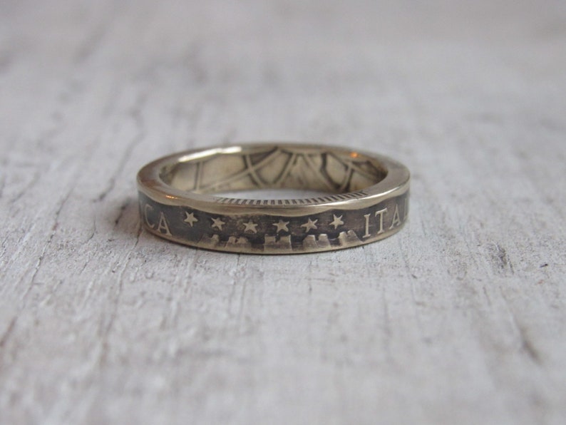 Italy Coin Ring - Italian Coin Ring - Italy Jewelry - Italy Ring ...
