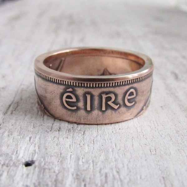 Irish Coin Ring - Etsy