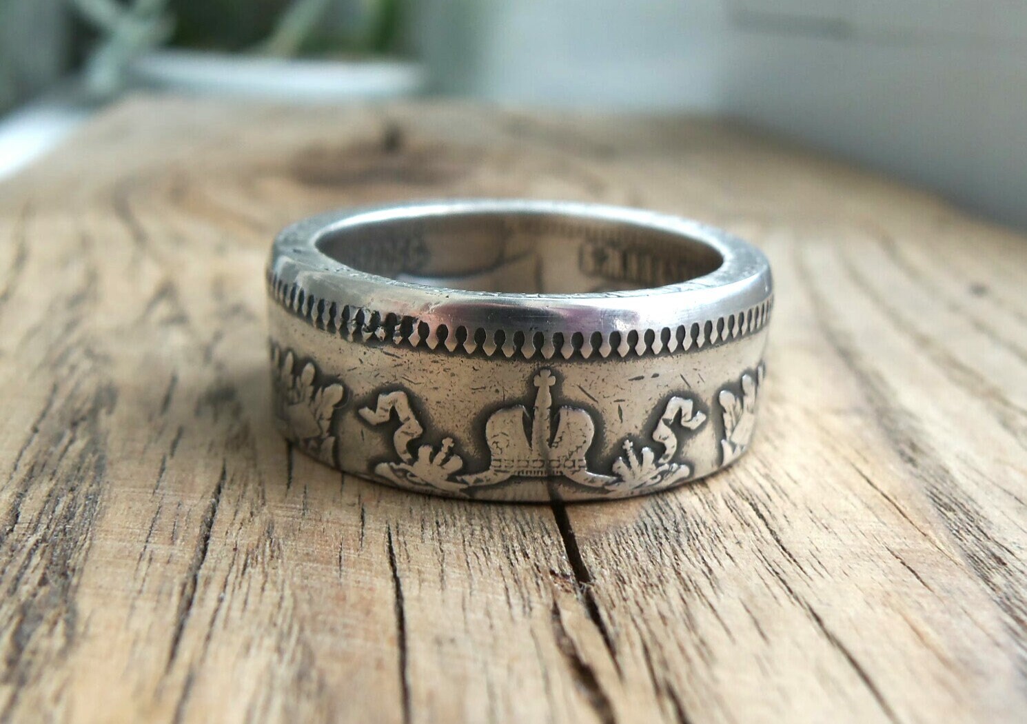 Silver Coin Ring Russian Empire Russian Empire Russian | Etsy