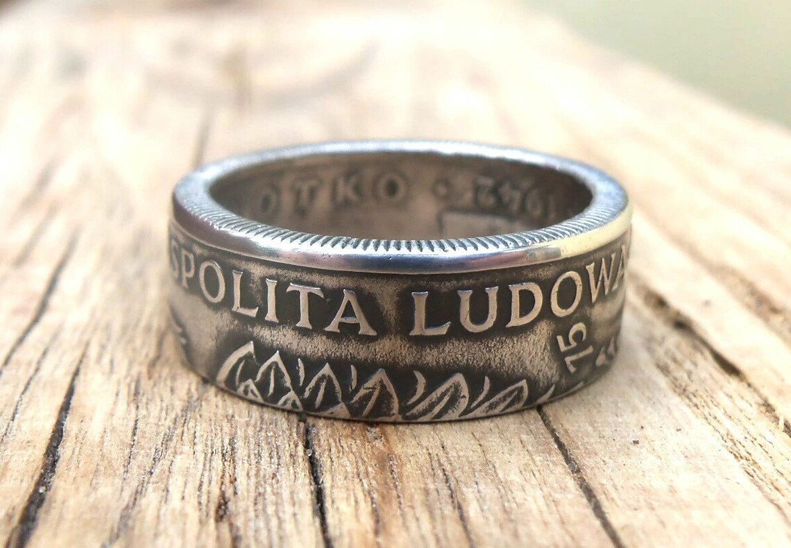 Polish Souvenir Coin Ring - Polish Jewelry - Souvenir From Poland - 20 ...