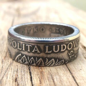 Polish Souvenir Coin Ring - Polish Jewelry - Souvenir From Poland - 20 ...