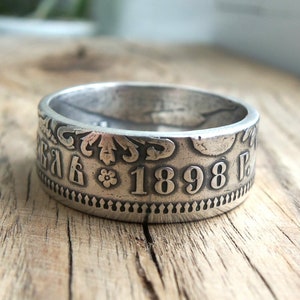 Silver Coin Ring Russian Empire - Russian Empire - Russian Coin Ring ...