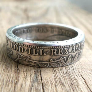 Silver Coin Ring Austria - Austrian Silver Rings - Austrian Men's ...