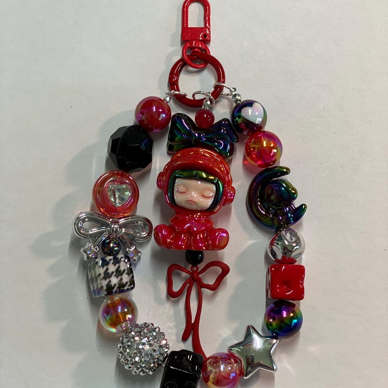 Skullpanda Keychain - Etsy