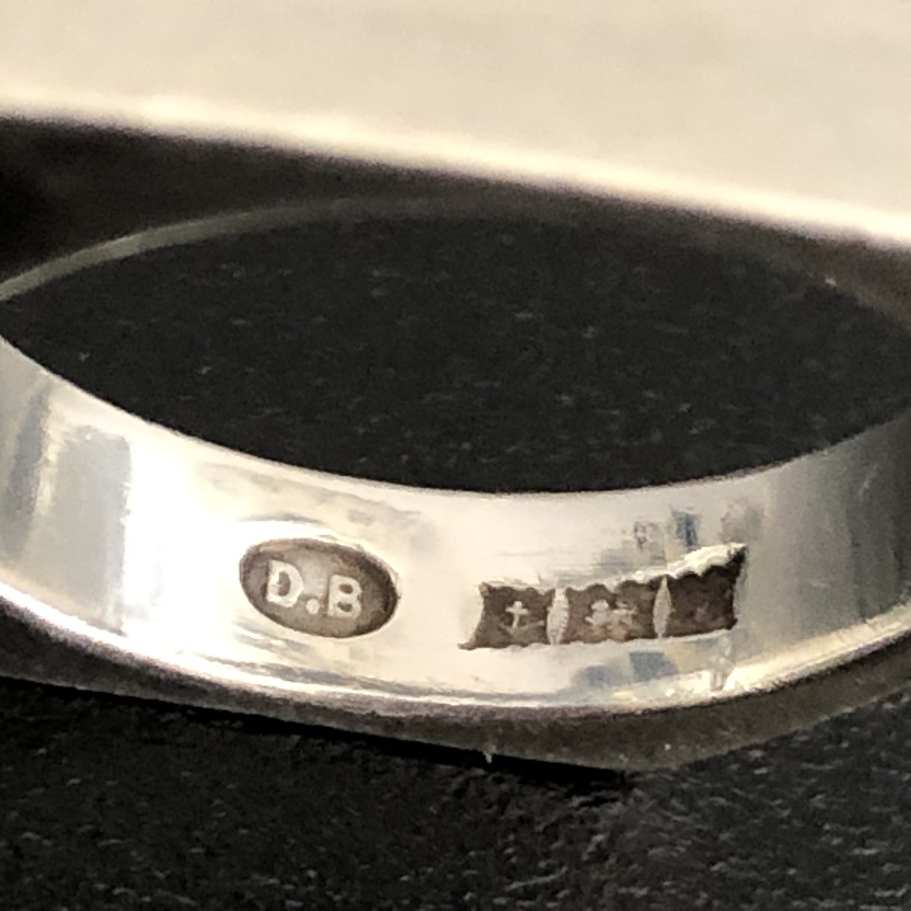 Rare Derek Birch 1970 Handmade Sterling Mid-century Modernist Ring ...