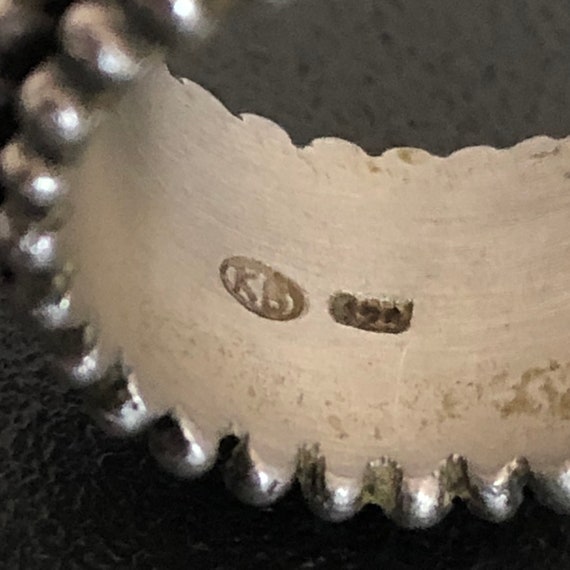 Vintage Klaus Burgel Post-Modernist Ring/Signed Desig… - Gem