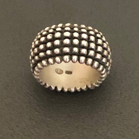 Vintage Klaus Burgel Post-Modernist Ring/Signed Desig… - Gem