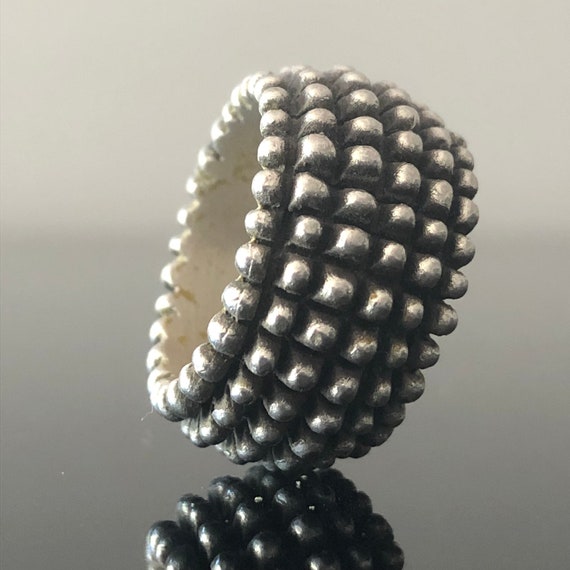 Vintage Klaus Burgel Post-Modernist Ring/Signed Desig… - Gem