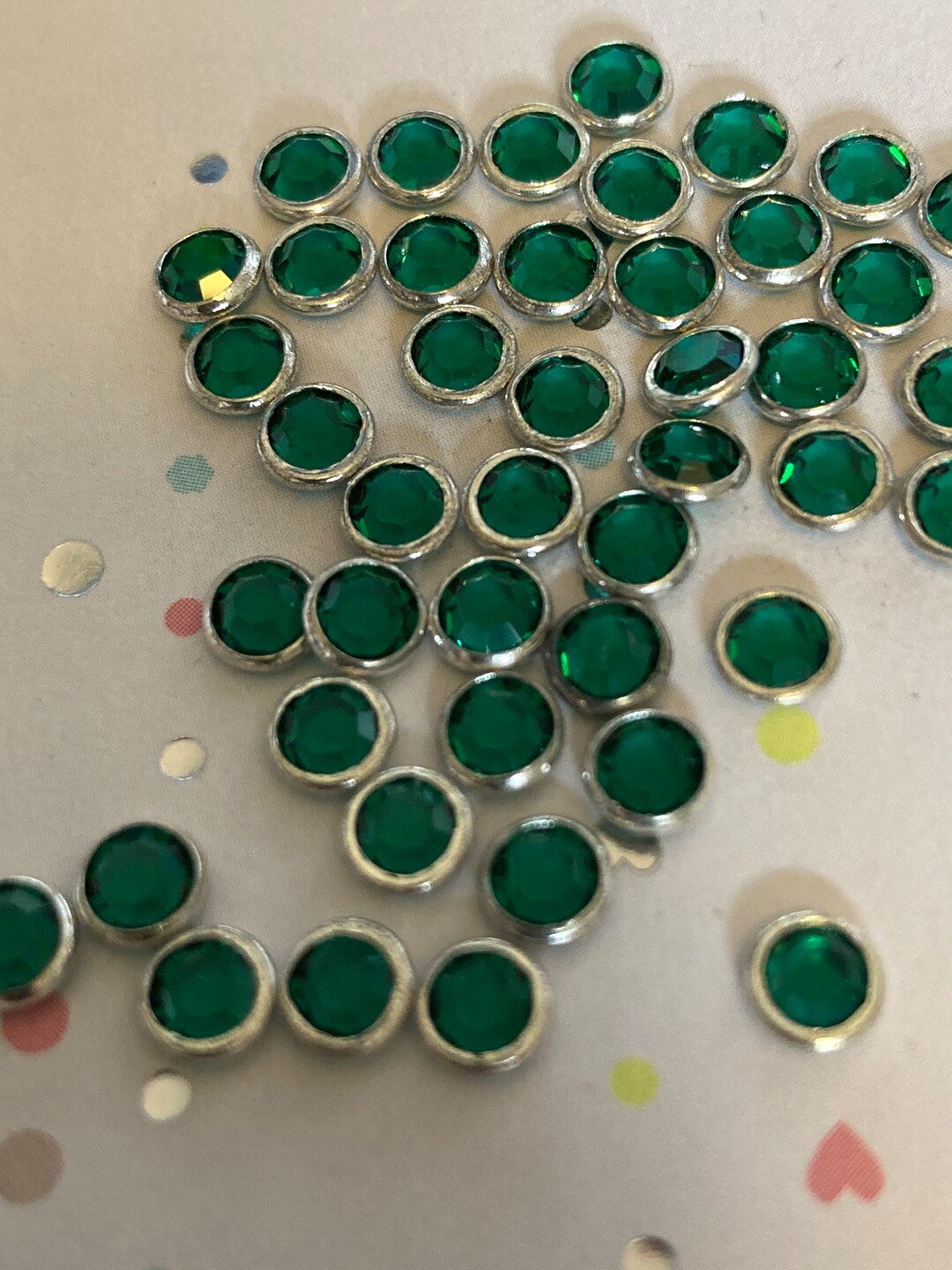 Swarovski Channel Cut Rhinestones Silver Plated in 4.6mm Colour Options ...