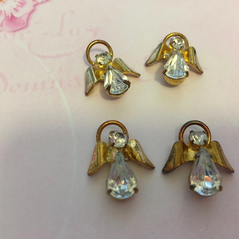 Rhinestone Angel - Etsy