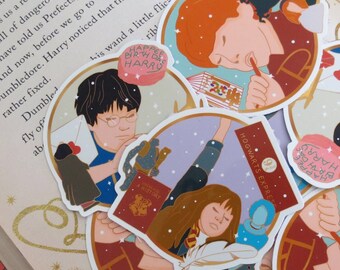 Golden Trio Stickers - Etsy