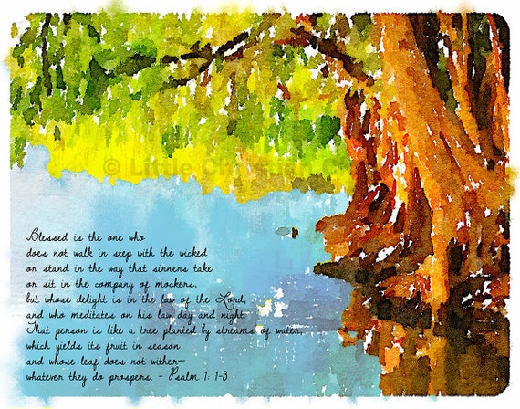 Tree Planted By Streams Of Water