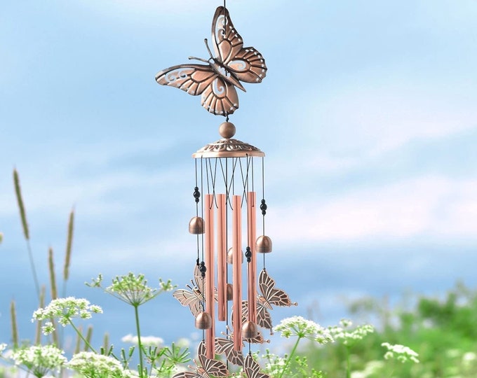 Butterfly Wind Chime - Etsy