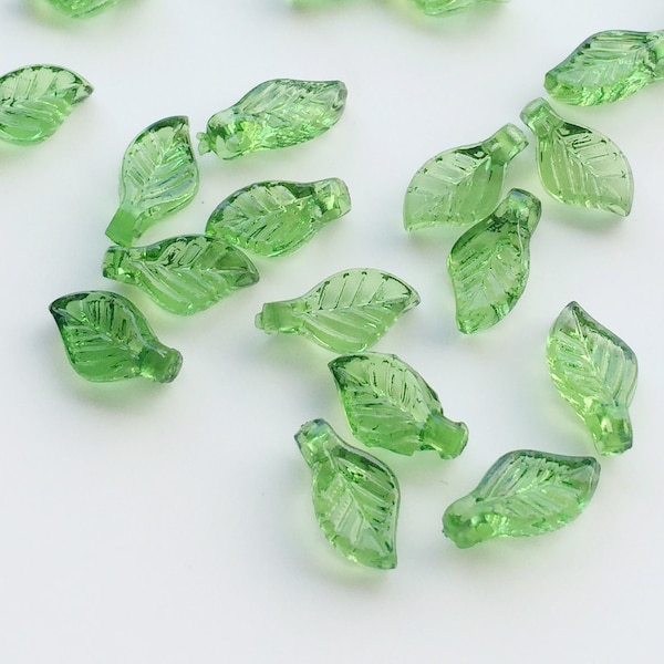Leaf Beads - Etsy