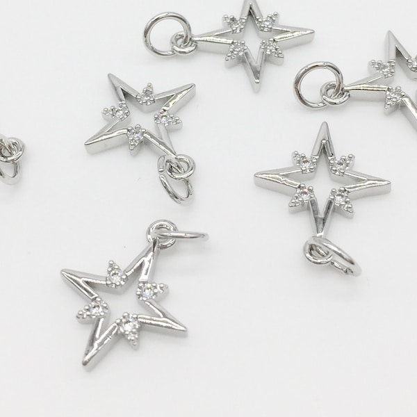 Star Charms - Etsy