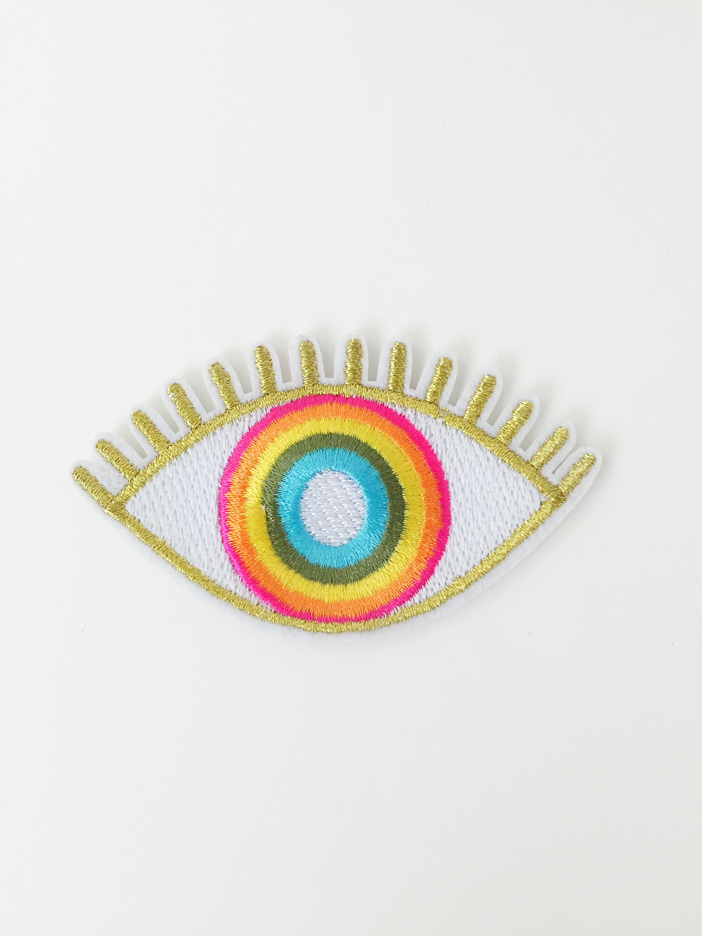 Evil Eye Iron-on Patch Evil Eye Badge Protective Applique - Etsy
