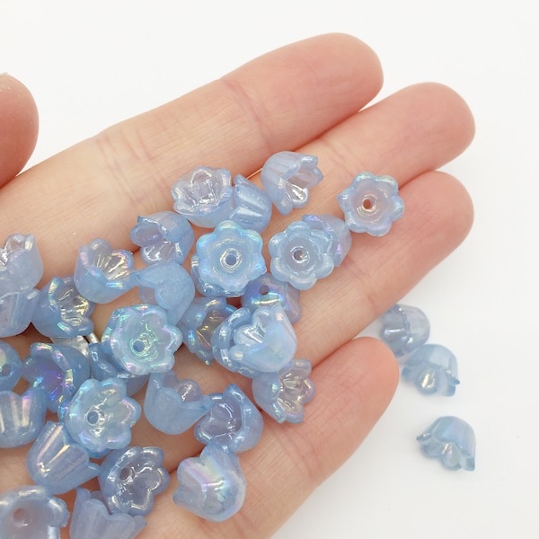 Acrylic Flower Beads - Etsy