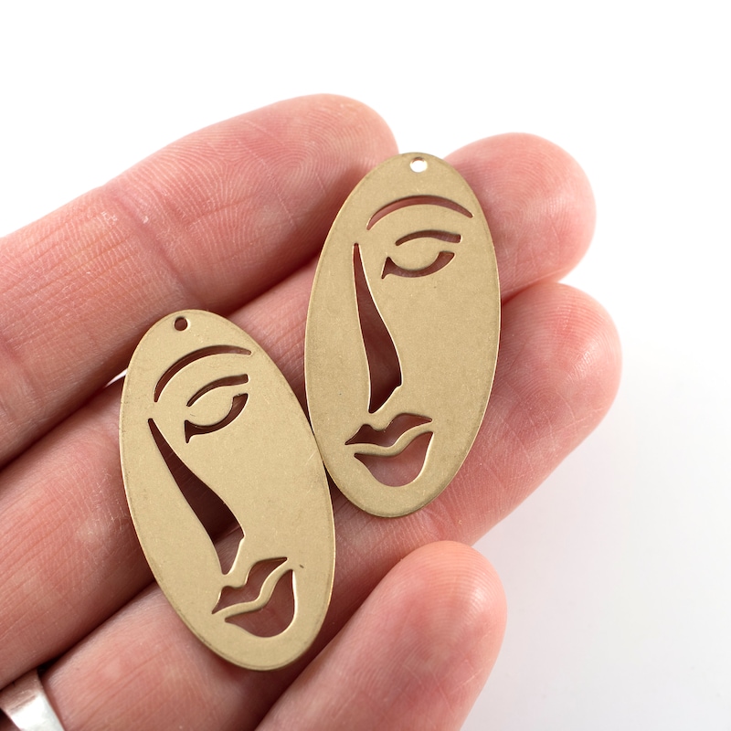 Face Charms - Etsy