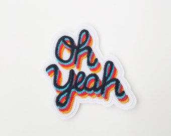 Oh Snap Patch Funny Kawaii Cute Back Talk Words Iron-on - Etsy