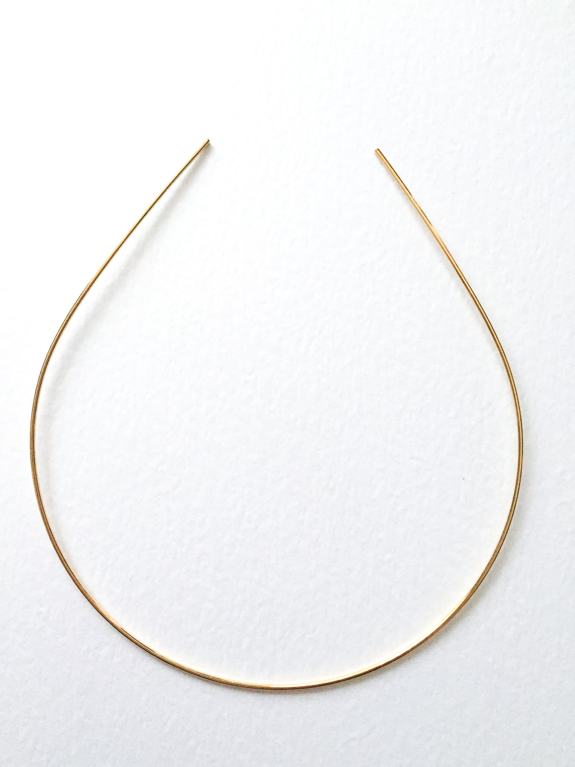 Gold Tone Tiara Making Base, Gold Wire Headband, Gold Wire Hair Band ...
