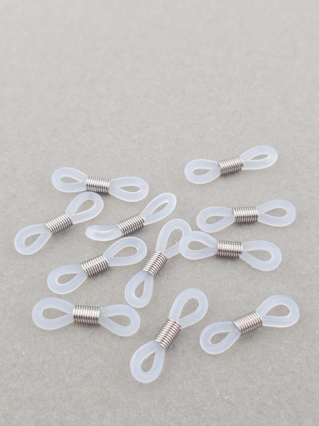 Clear Rubber Eyeglasses Holders, Rubber Loop Ends for Glasses Chains - Etsy