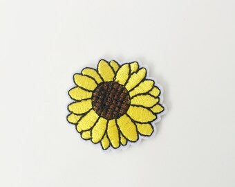 Sunflower Patches on Clothes - Etsy