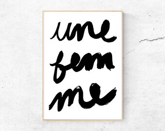 Modern word art | Etsy