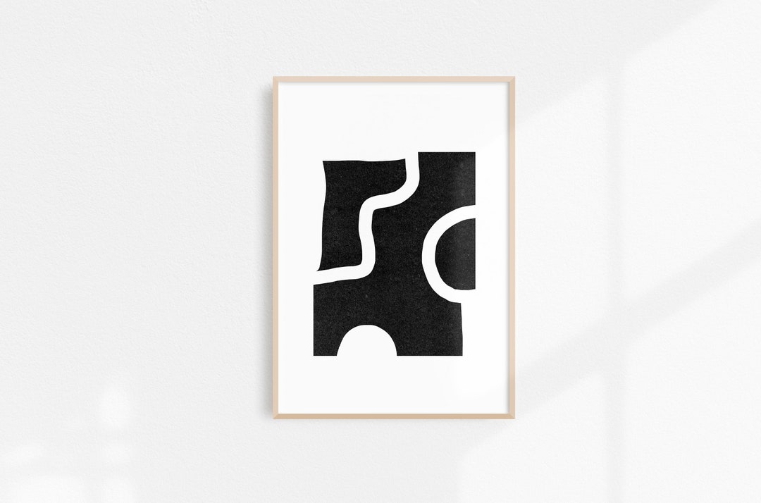 ABSTRACT SHAPES | Abstract Art Print | Printable Art | Digital Download ...
