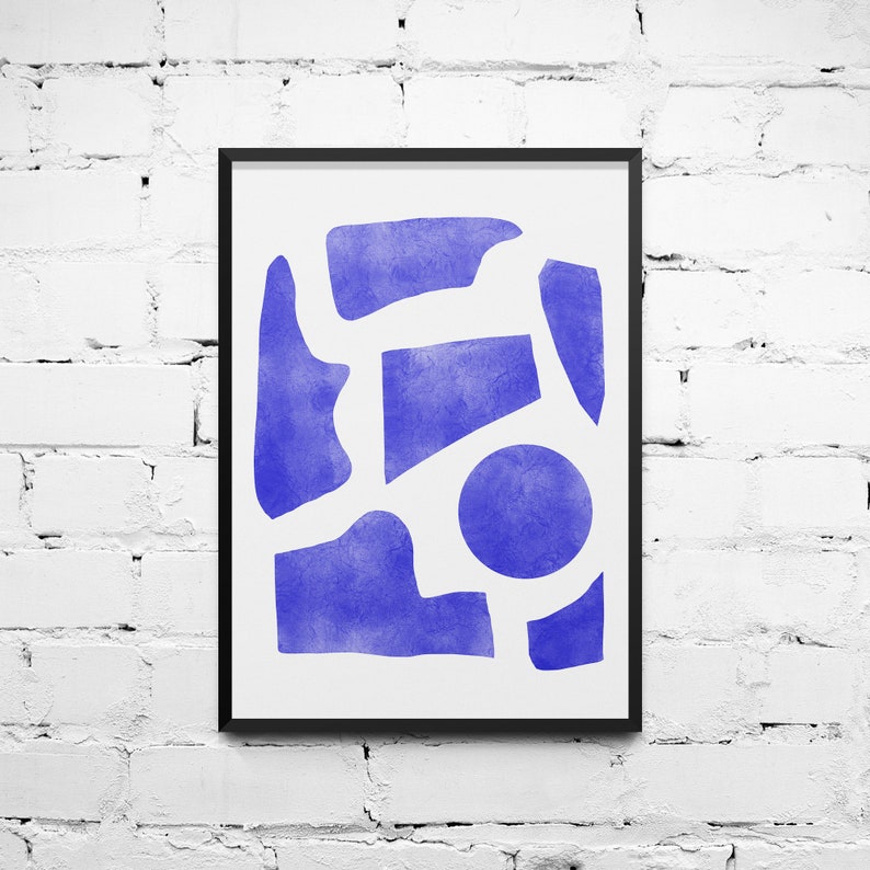 LAPIS Printable Poster Abstract Minimal Modern Art Print - Etsy
