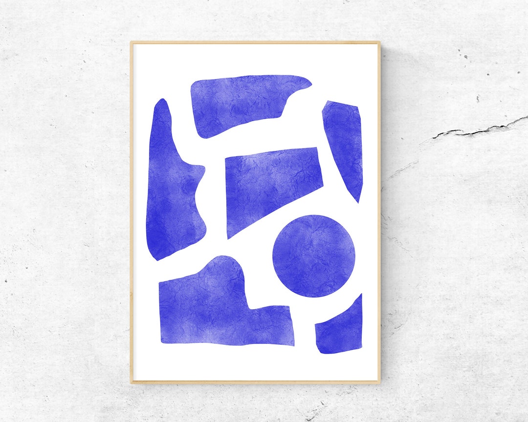 LAPIS, Printable Poster, Abstract, Minimal, Modern Art Print, Collage ...