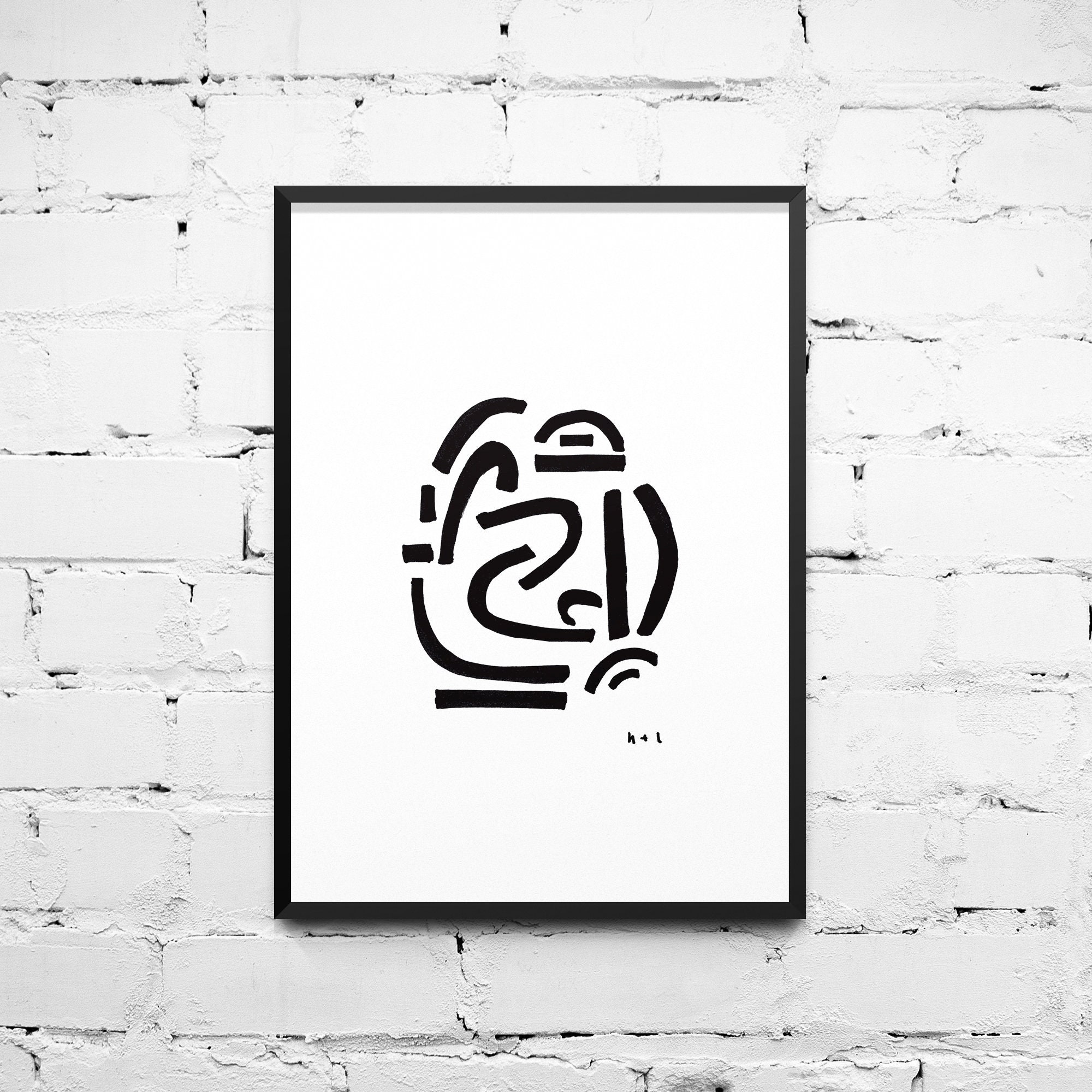 RHYTHM Abstract Artwork Printable Download Modern Art - Etsy