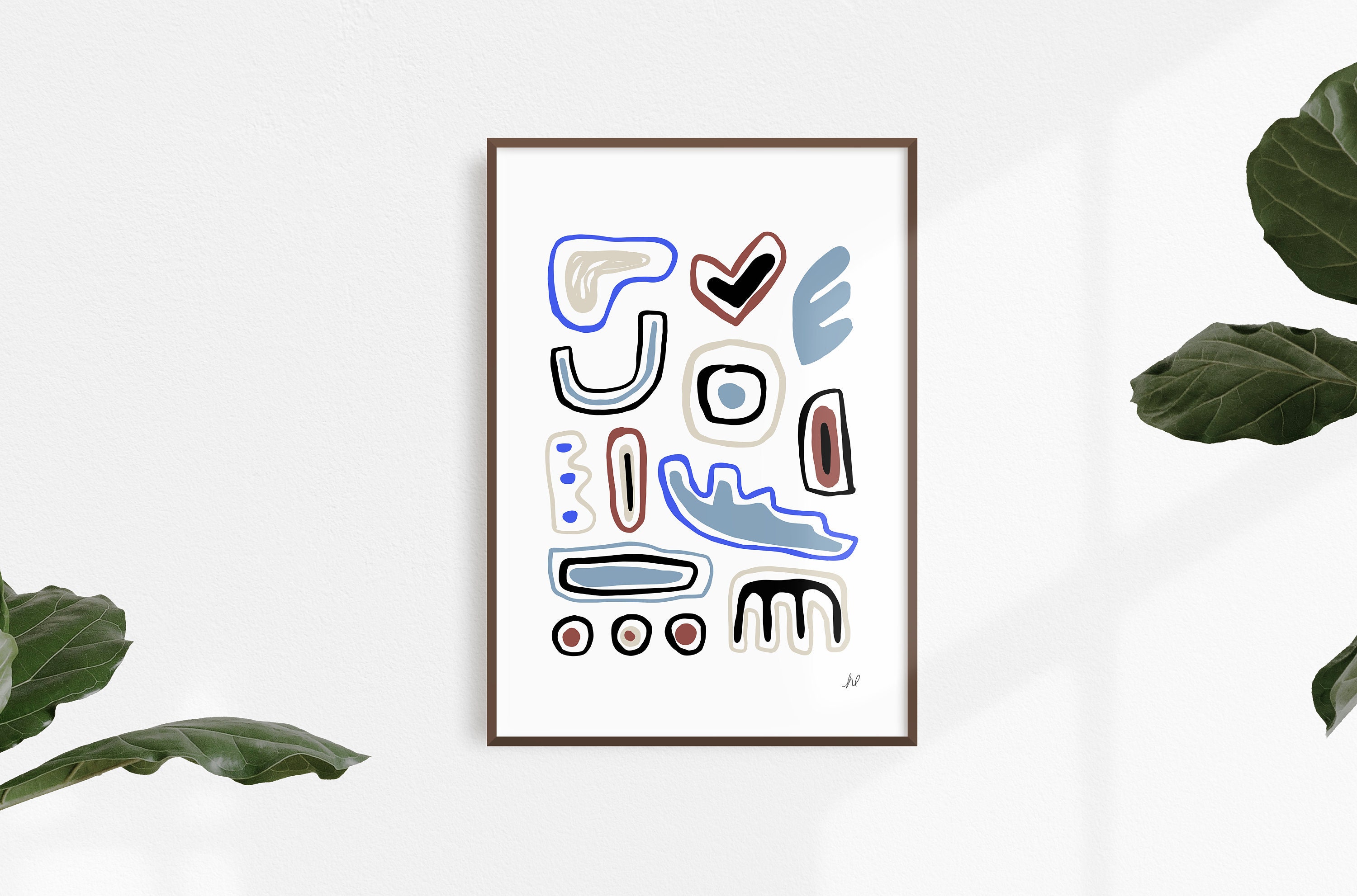 NOA PRINT Abstract Art Printable Wall Art Abstract - Etsy