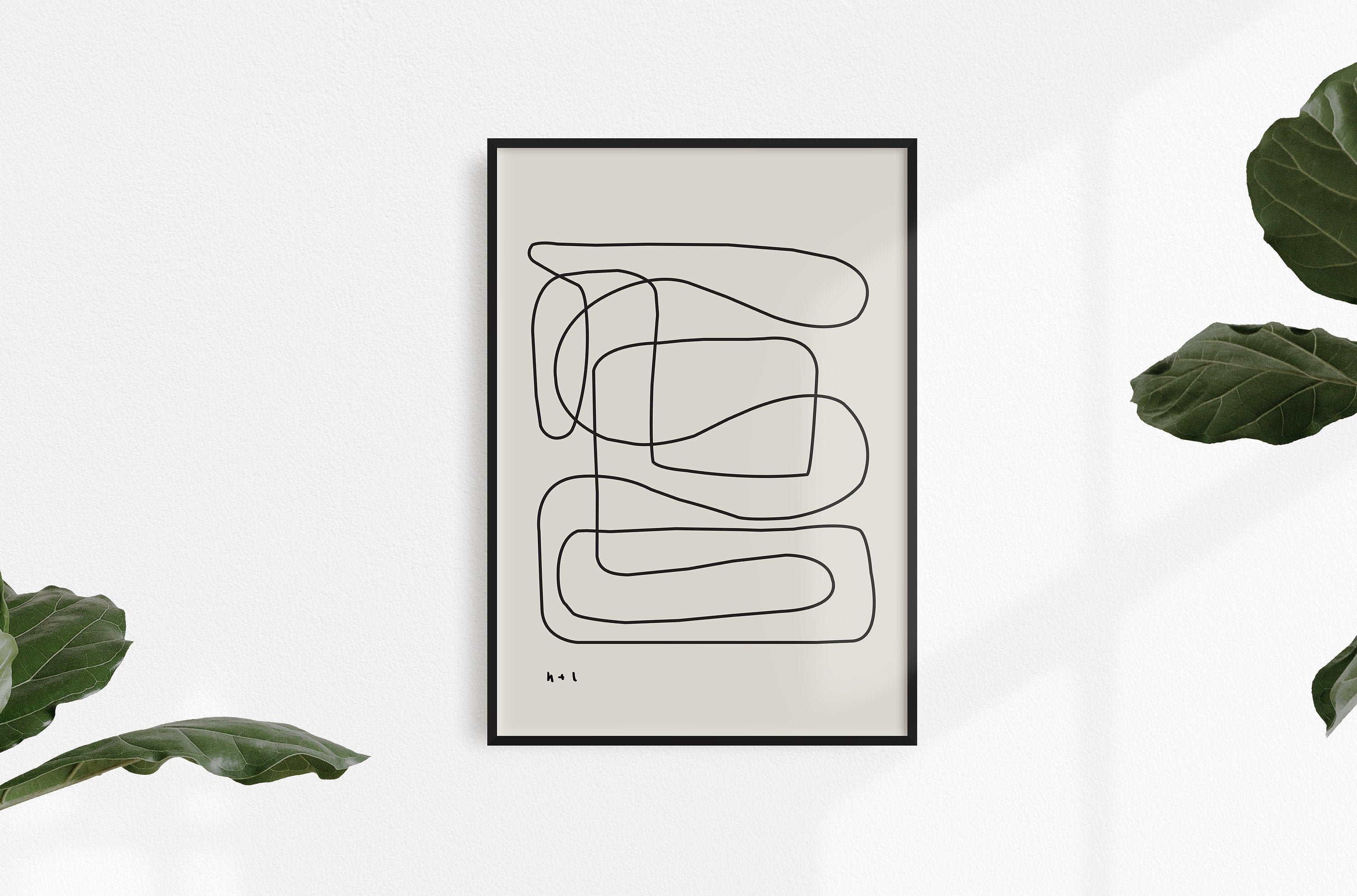 RYE Abstract Artwork Printable Download Modern Art Print - Etsy