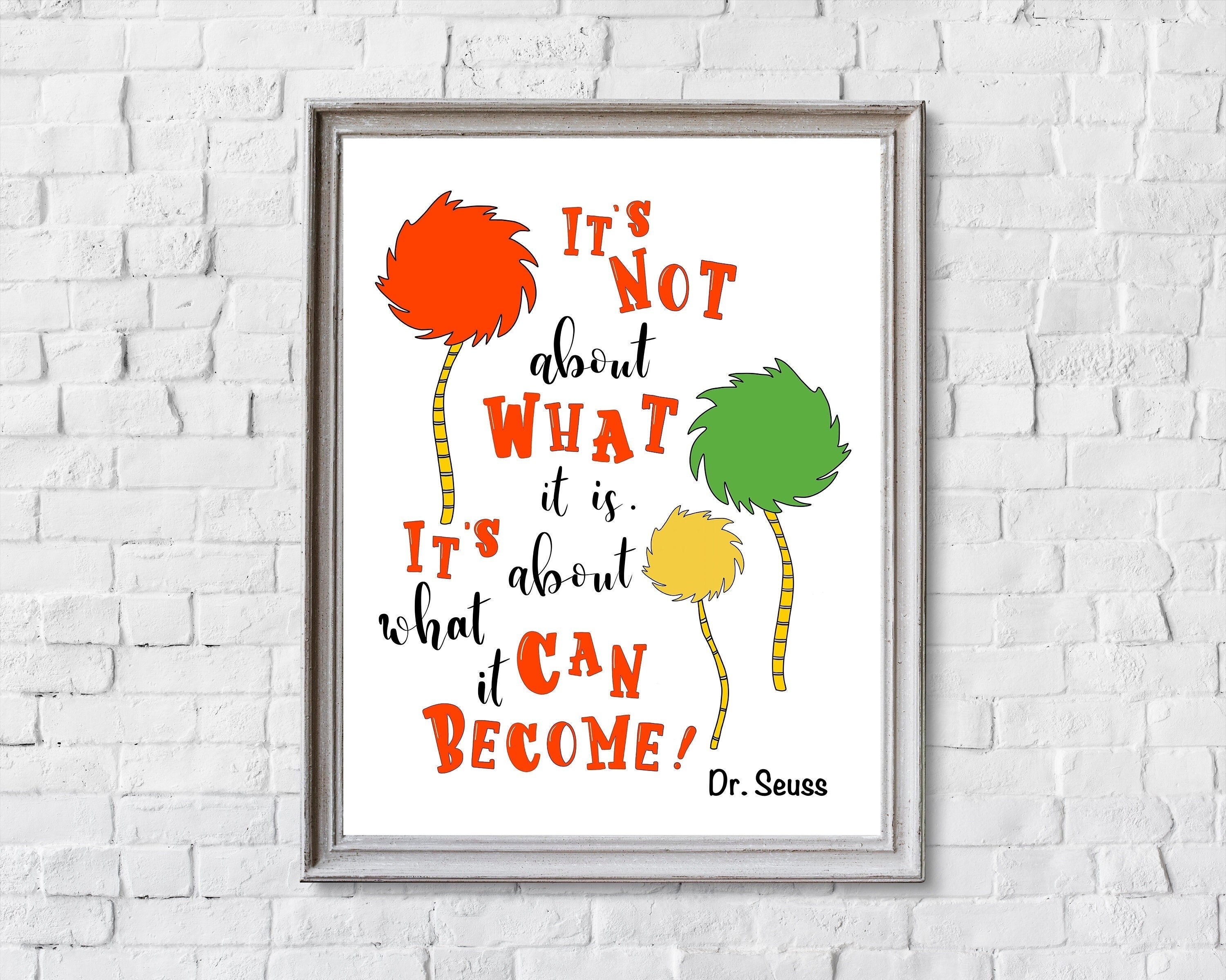 Dr Seuss Art Quotes