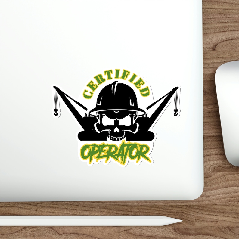 Operator Skull Hard Hat Sticker Gift for Husband Boyfriend - Etsy