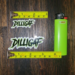 DILLIGAF Vinyl Hard Hat Sticker Decal Waterproof Gift for Husband Blue ...