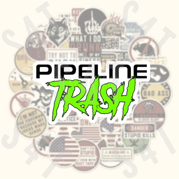 Pipeline Sticker - Etsy