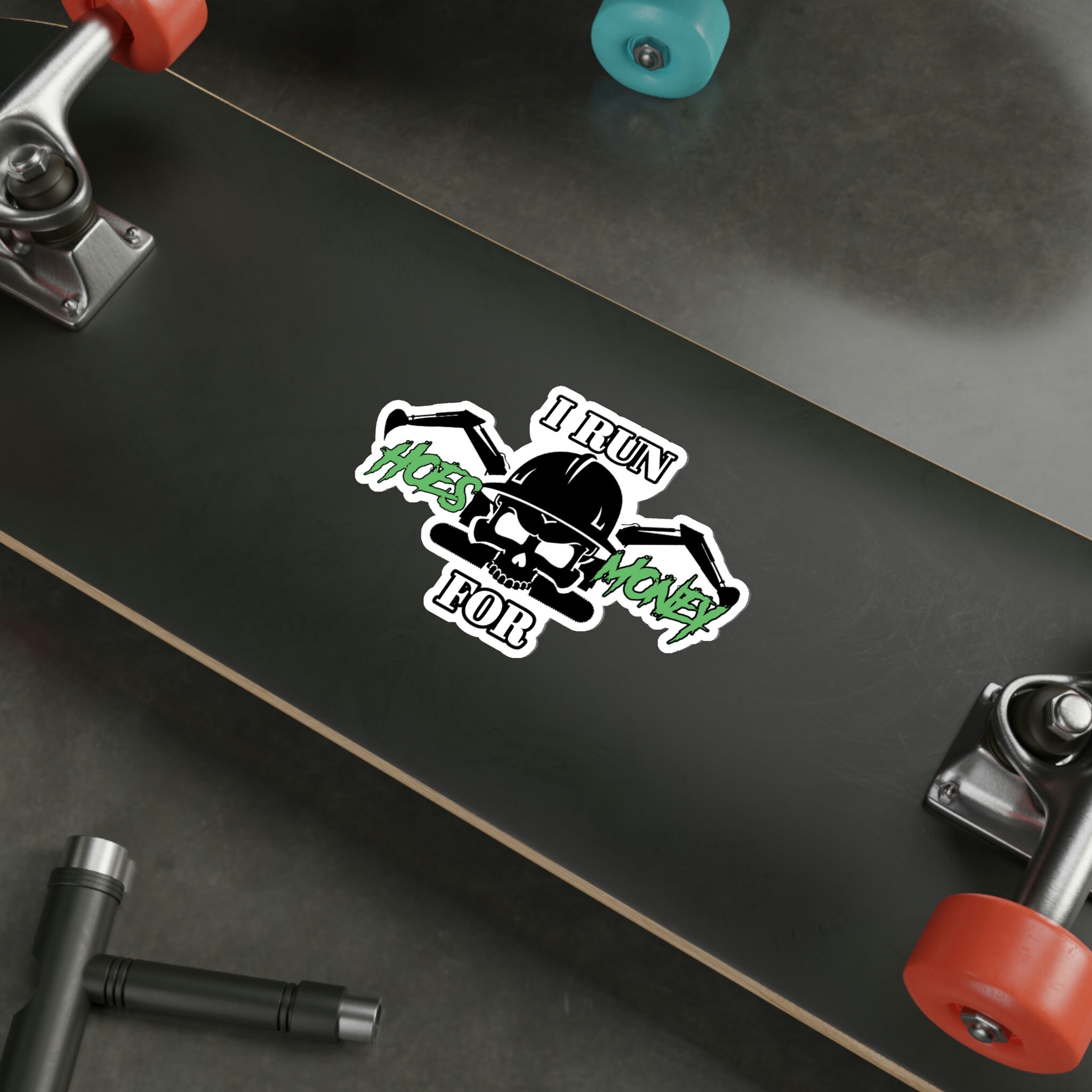 Operator Skull Hard Hat Sticker Funny Gift for Husband - Etsy