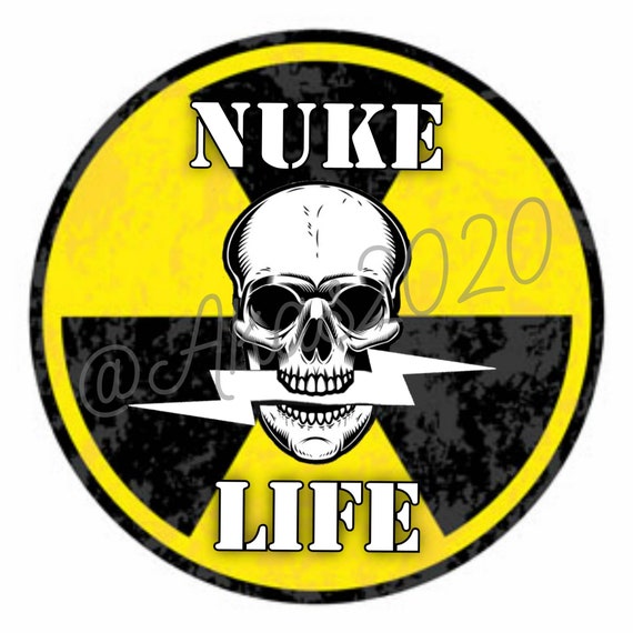 Nuke Life Hard Hat Waterproof Sticker Electrician Union IBEW | Etsy