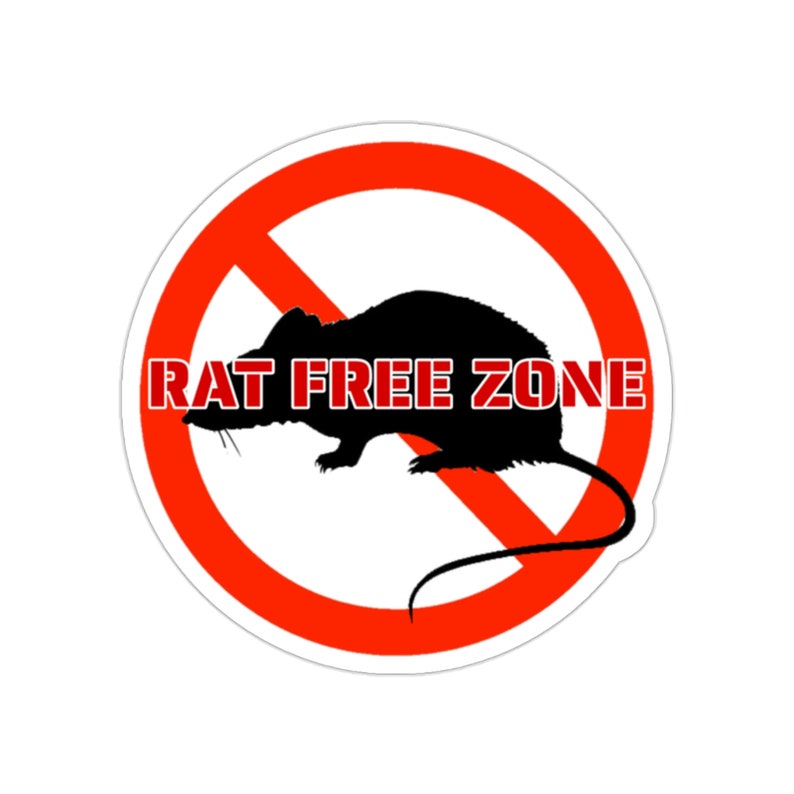 Rat Free Zone Hard Hat Sticker Gift for Husband Boyfriend Crew - Etsy